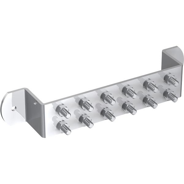 Earthing busbar double row