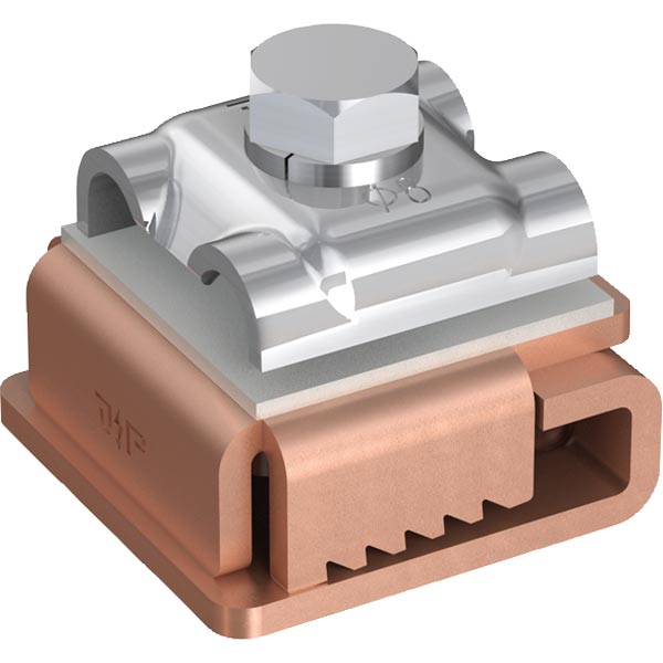 Bimetal terminal clamp